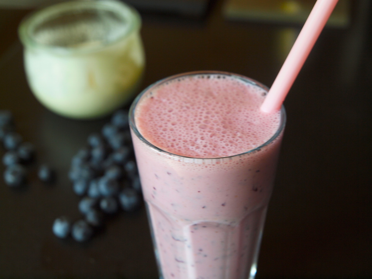 Erfrischend: Heidelbeer- Lassi - allesausdemgarten